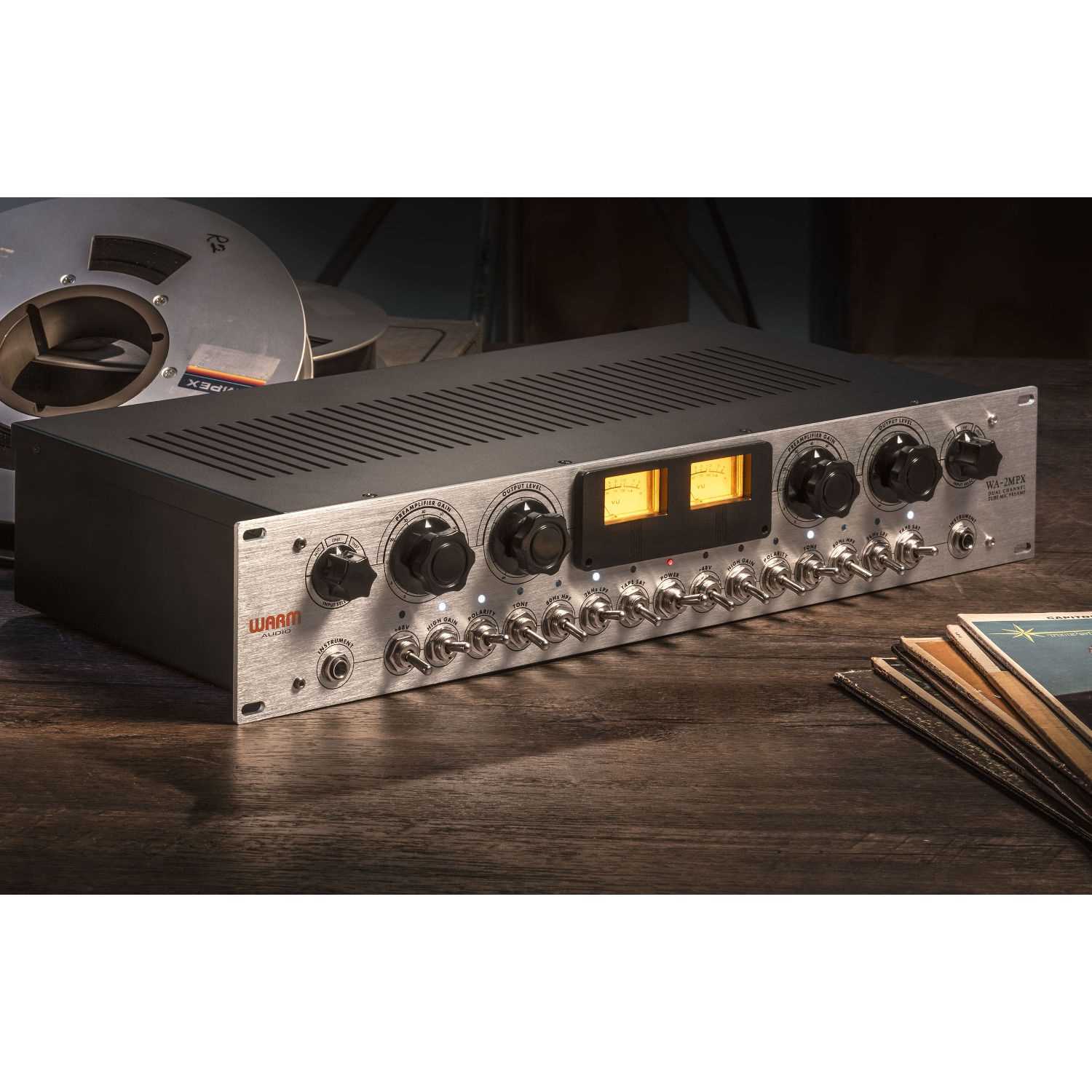 Warm Audio WA-2MPX Dual Channel Tube Mic Preamp mikrofonförstärkare hos ...